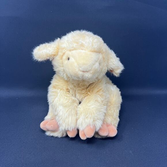 Gund | Toys | Gund Eweey Ewe Lamb Sheep 2 Plush Beige Cream Laying Down ...